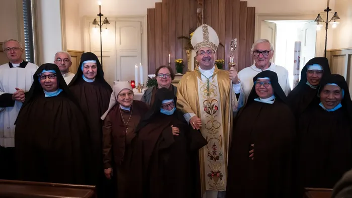 Le suore Romite Battistine in festa per il cinquantenario del monastero ...