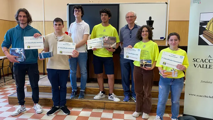 Stefano Bloise ed Elena Rizzo conquistano il torneo Scacchi a scuola ...