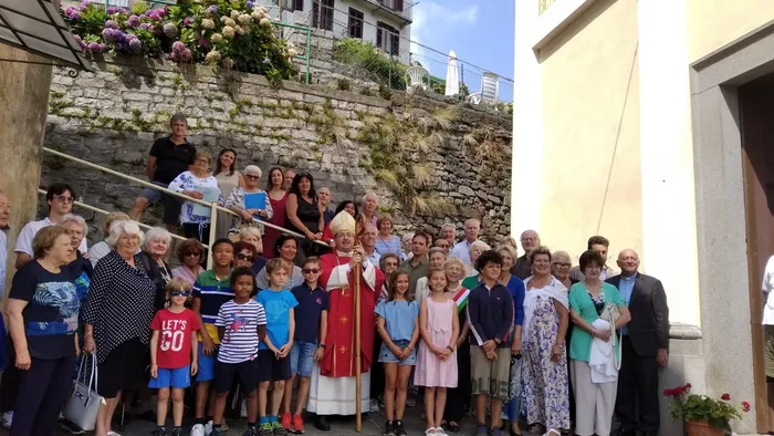 Valle Cervo, festa a Riabella per la presenza del vescovo. Fotogallery ...