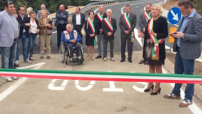 Inaugurata la tangenziale di Graglia. Il sindaco Elena Rocchi: «Grazie ...