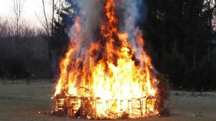 La festa del Pan e Vin con il falò - Attualità