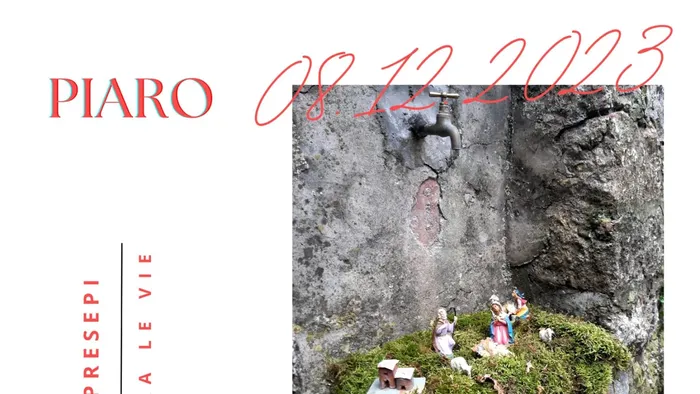 Da venerdì i presepi per le vie di Piaro - Attualità, Campiglia cervo