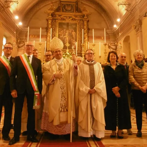 Ponderano, il Vescovo benedice il complesso parrocchiale restaurato ...