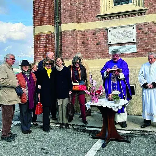 Chiesa di San Giuseppe Operaio: inaugurata la targa dedicata ai Rivetti ...